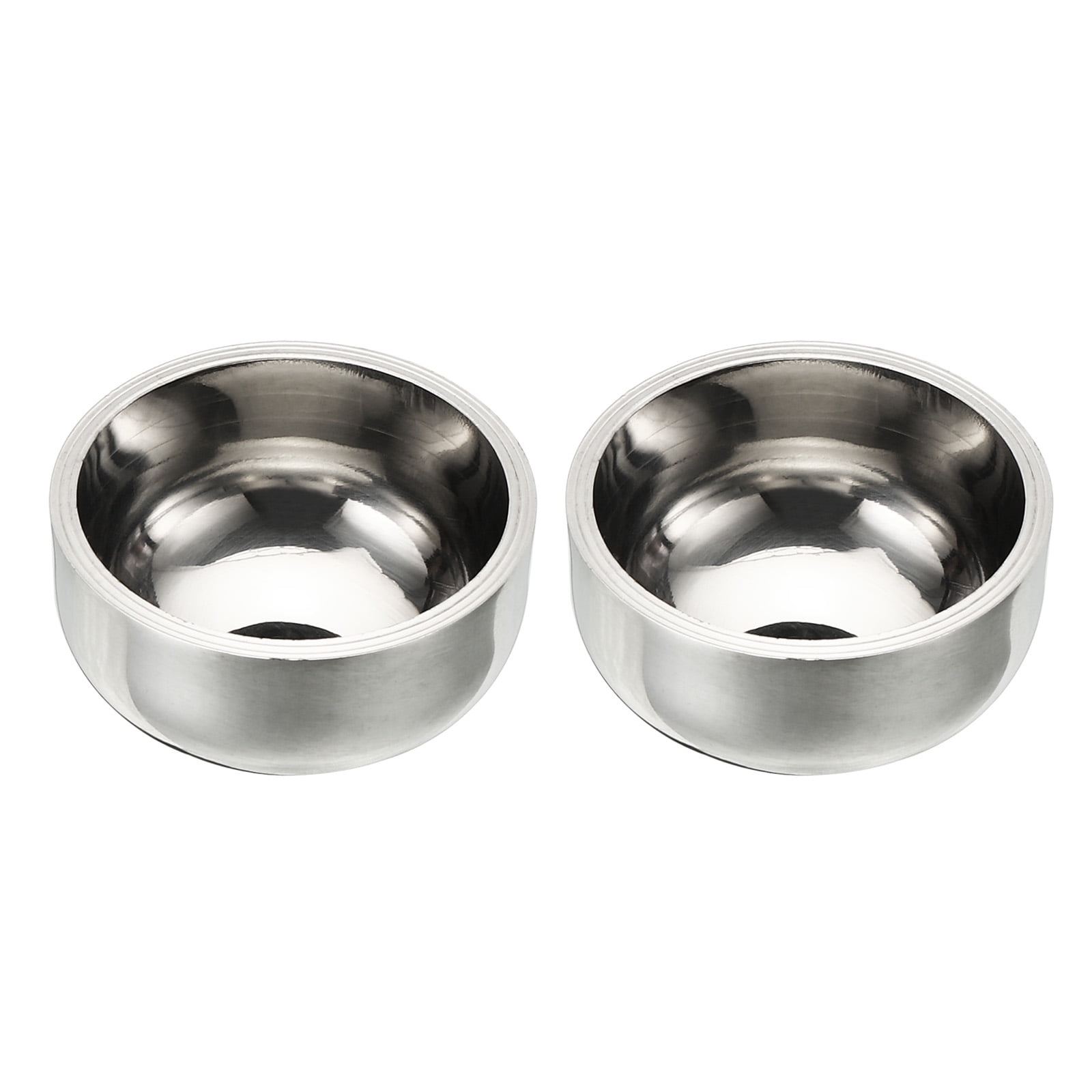 Pipe End Cap,2Pcs 304 Stainless Steel Tube End Cap Round Fitting Cap ...