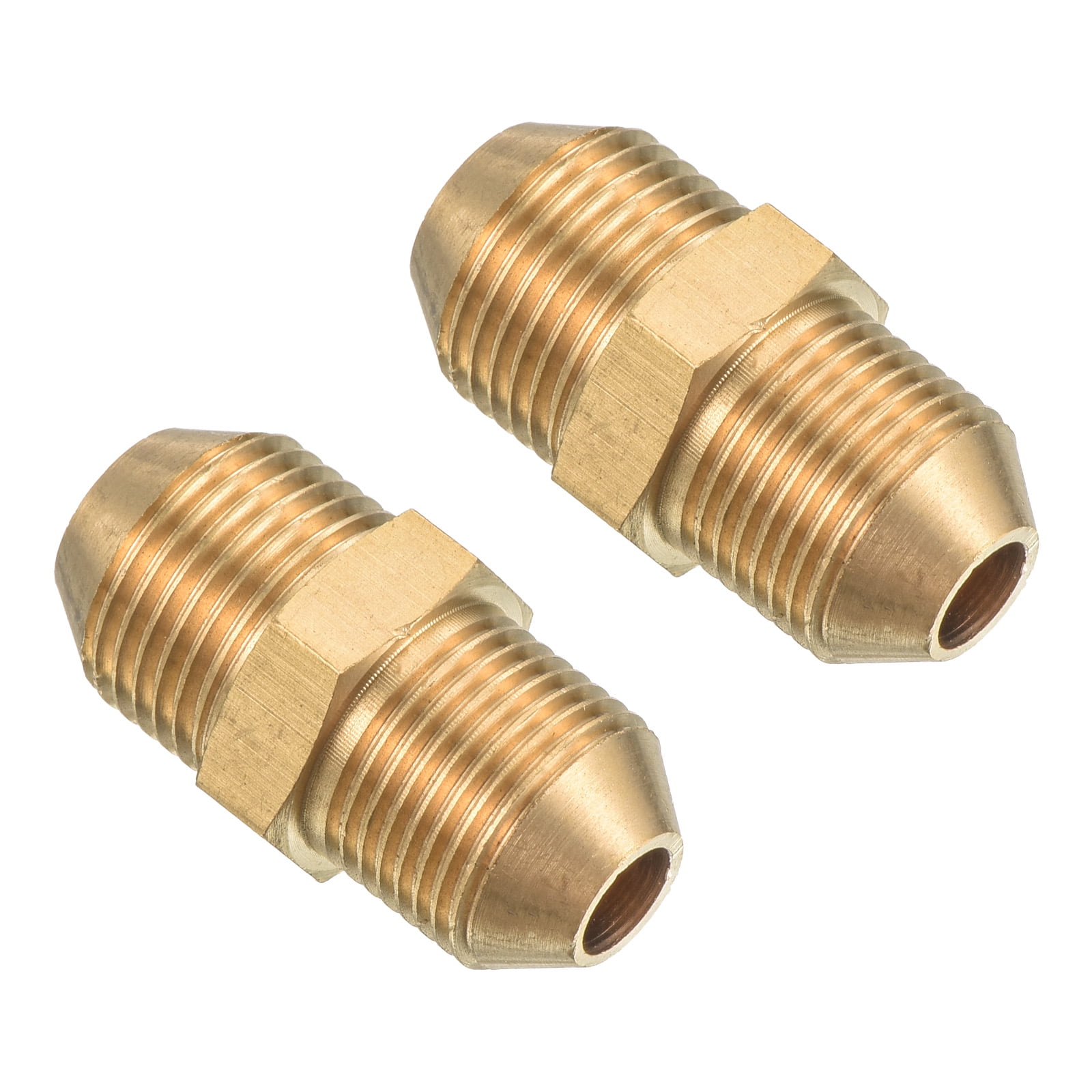 Pipe Fitting, 2 Pack M18 to G3/8 Male Thread 1.46 Inch for Water Pipes ...