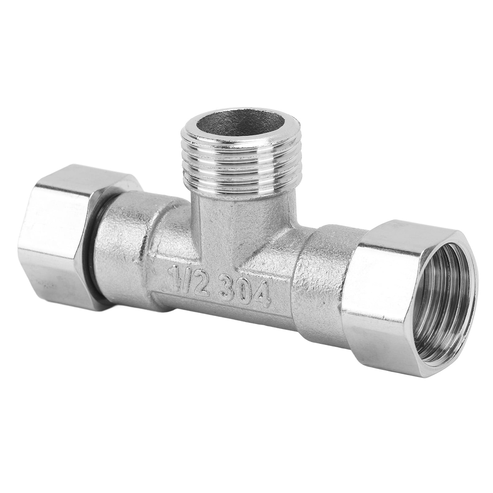 Pipe Fitting 3 Way Tee 304 Stainless Steel Hose Connector Pipeline ...