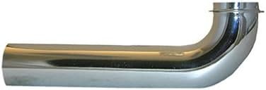 Pipe Fitting, Kitchen Drain P-Trap Ell, Chrome-Plated Brass, 1.5-In. OD ...