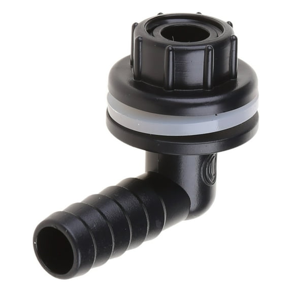 Pipe Fitting Plastic Water for Connector Elbow Adapter for Rain Barrels ...