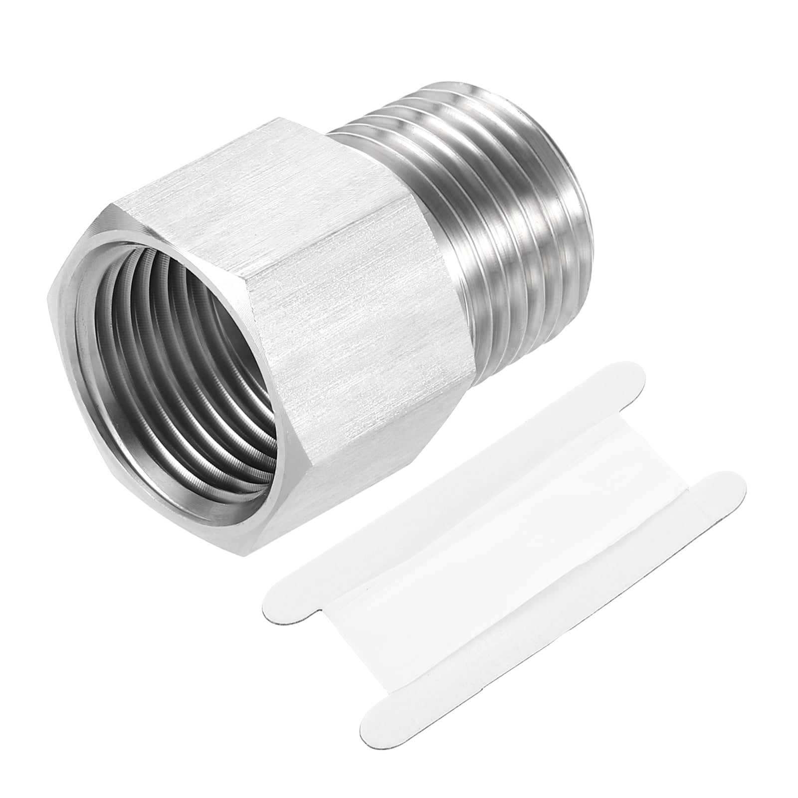 Pipe Fitting Reducing Adapter, 1/2" NPT x G1/2" Reducer Connectors ...