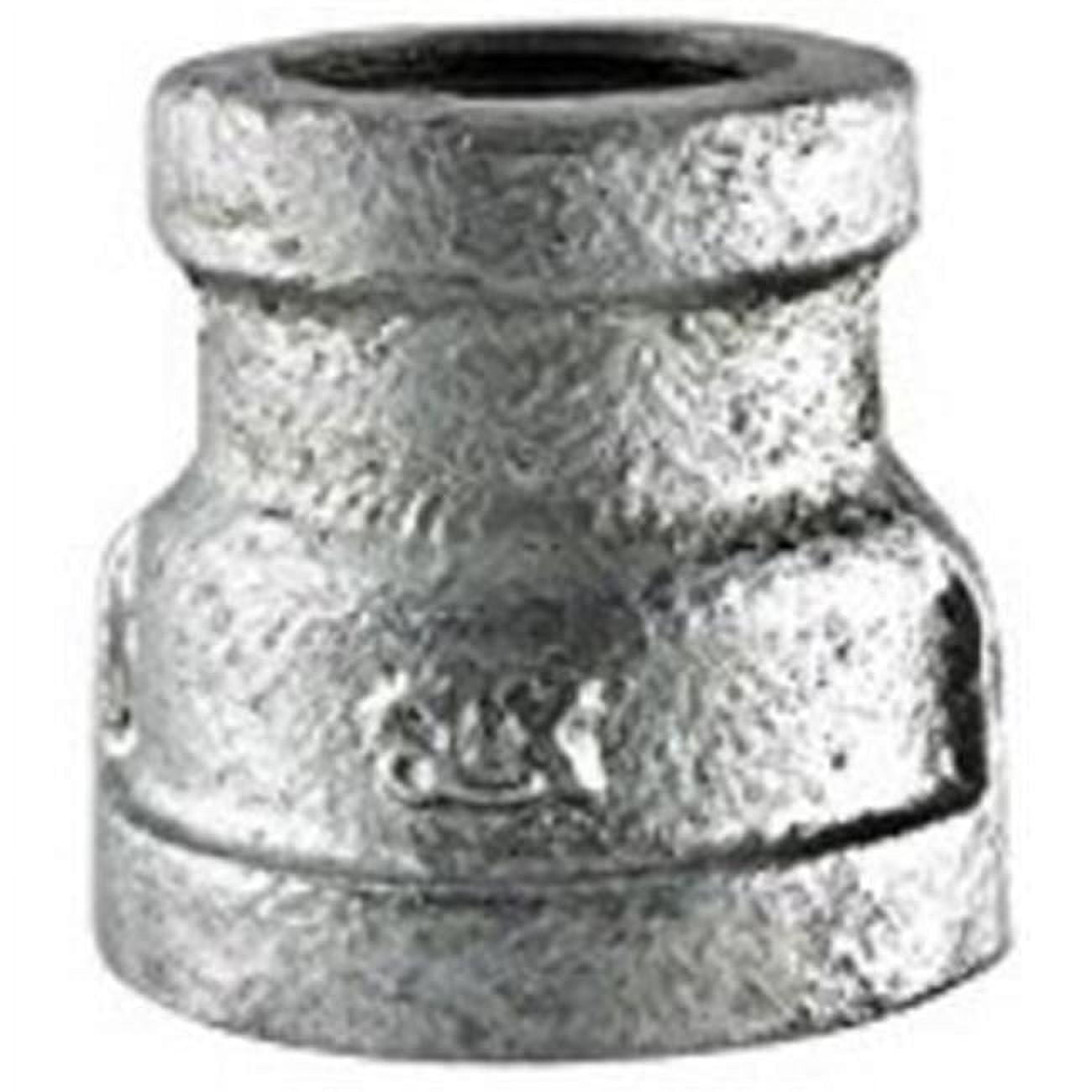 Pipe Fittings, Galvanized Reducing Coupling, 1-1/2 X 1", B & K, 511 ...