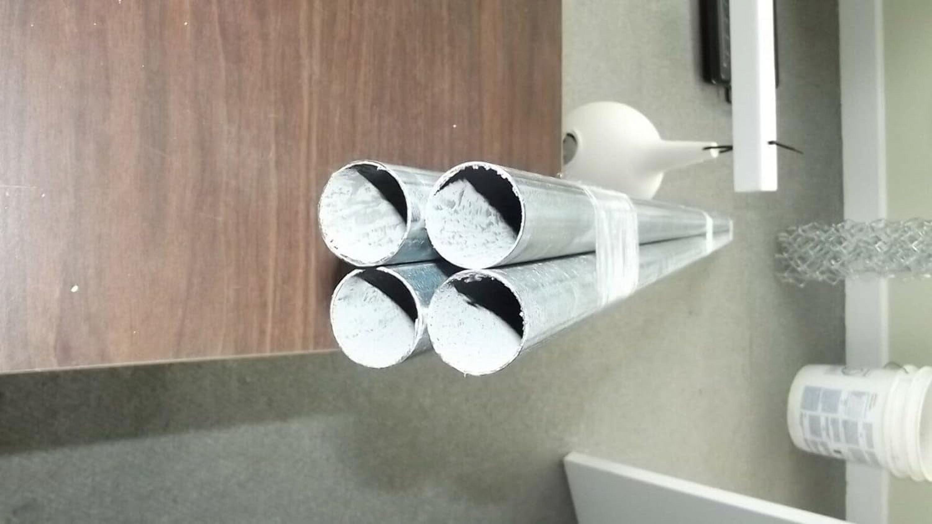 Pipe Galvanized Tubing Steel Tubing - 1-3/8" x 4' Long - 18 Gauge ...