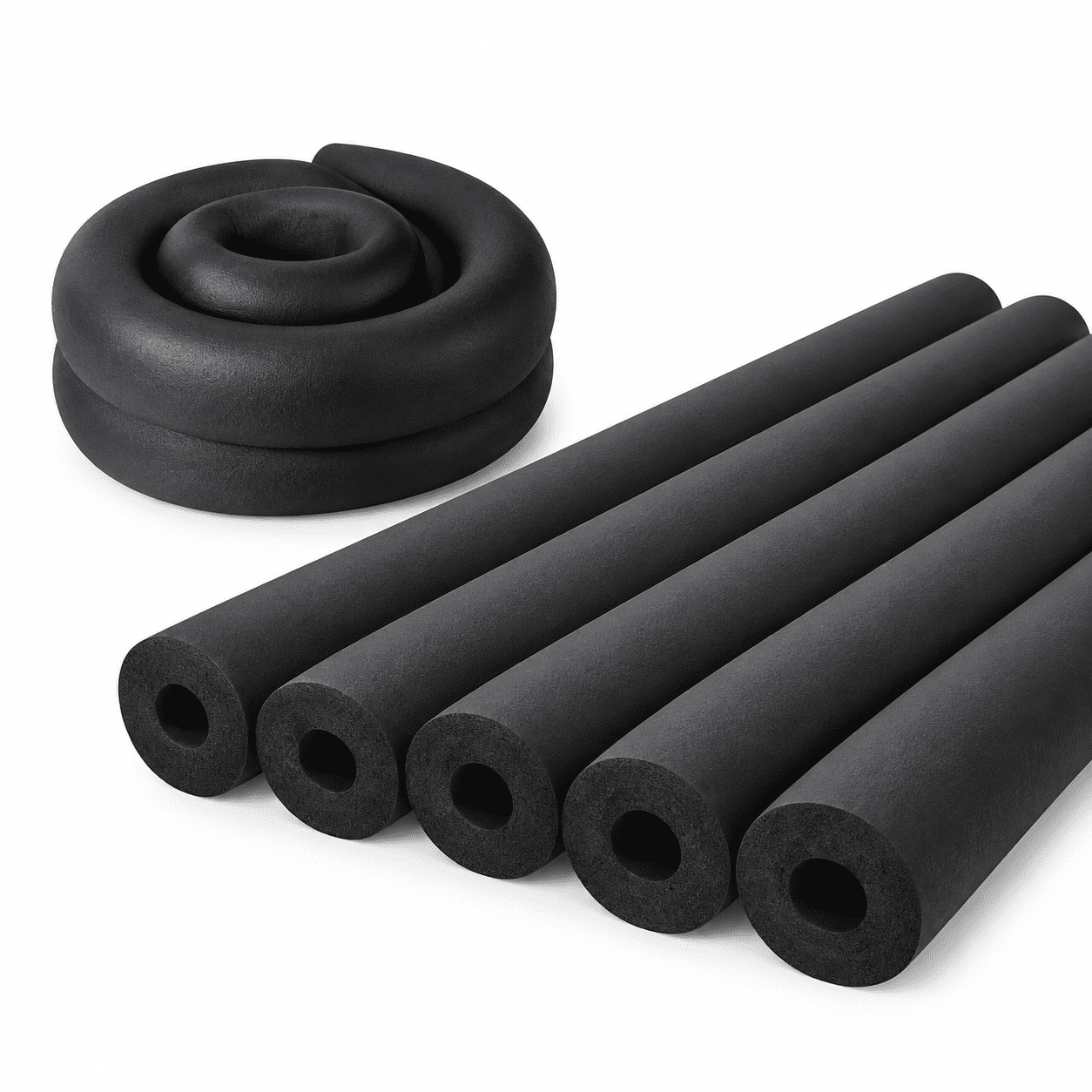 Pipe Insulation Foam Tube 1-1/2