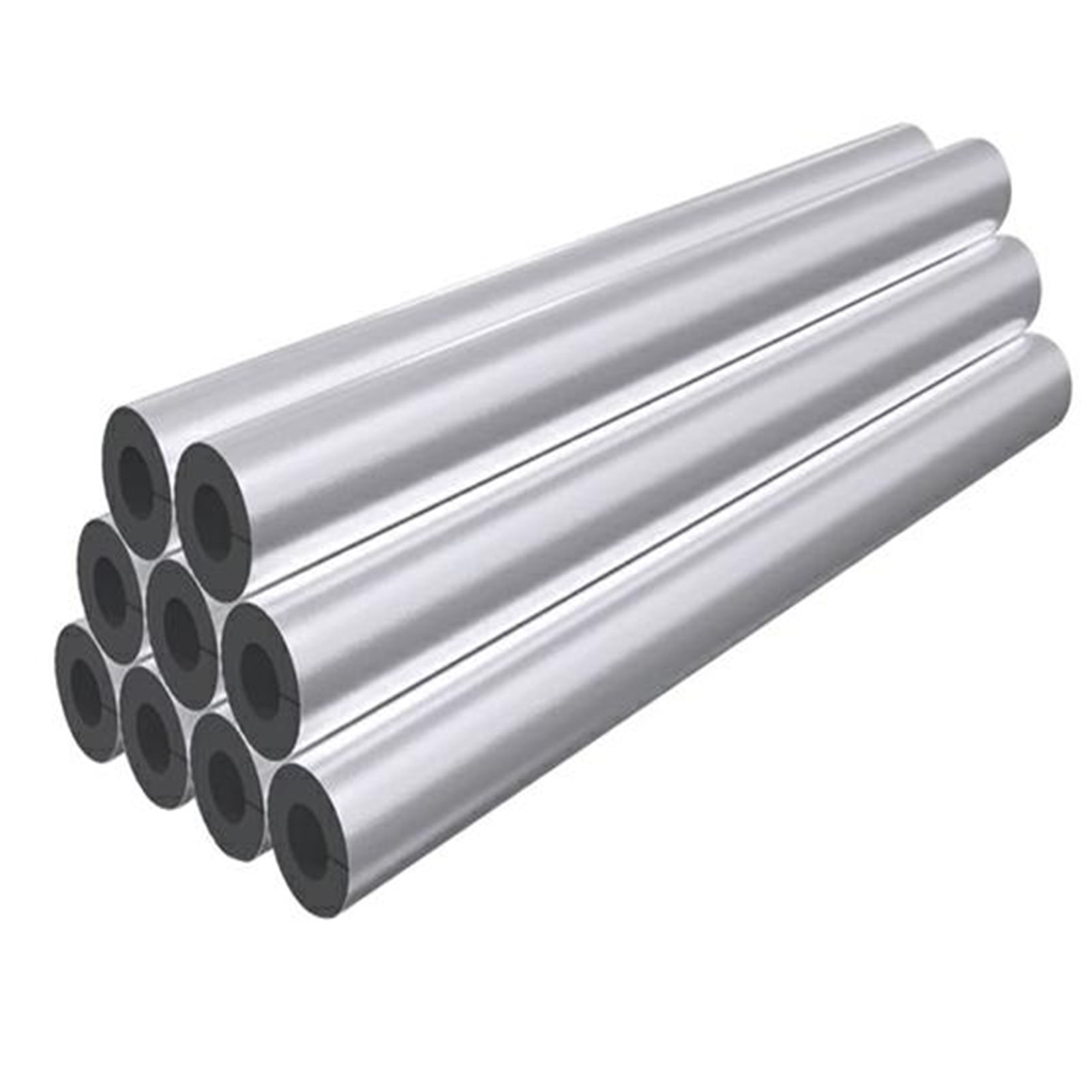 Pipe Insulation Foam Tube with Aluminum Foil, Insulation Tube for ...