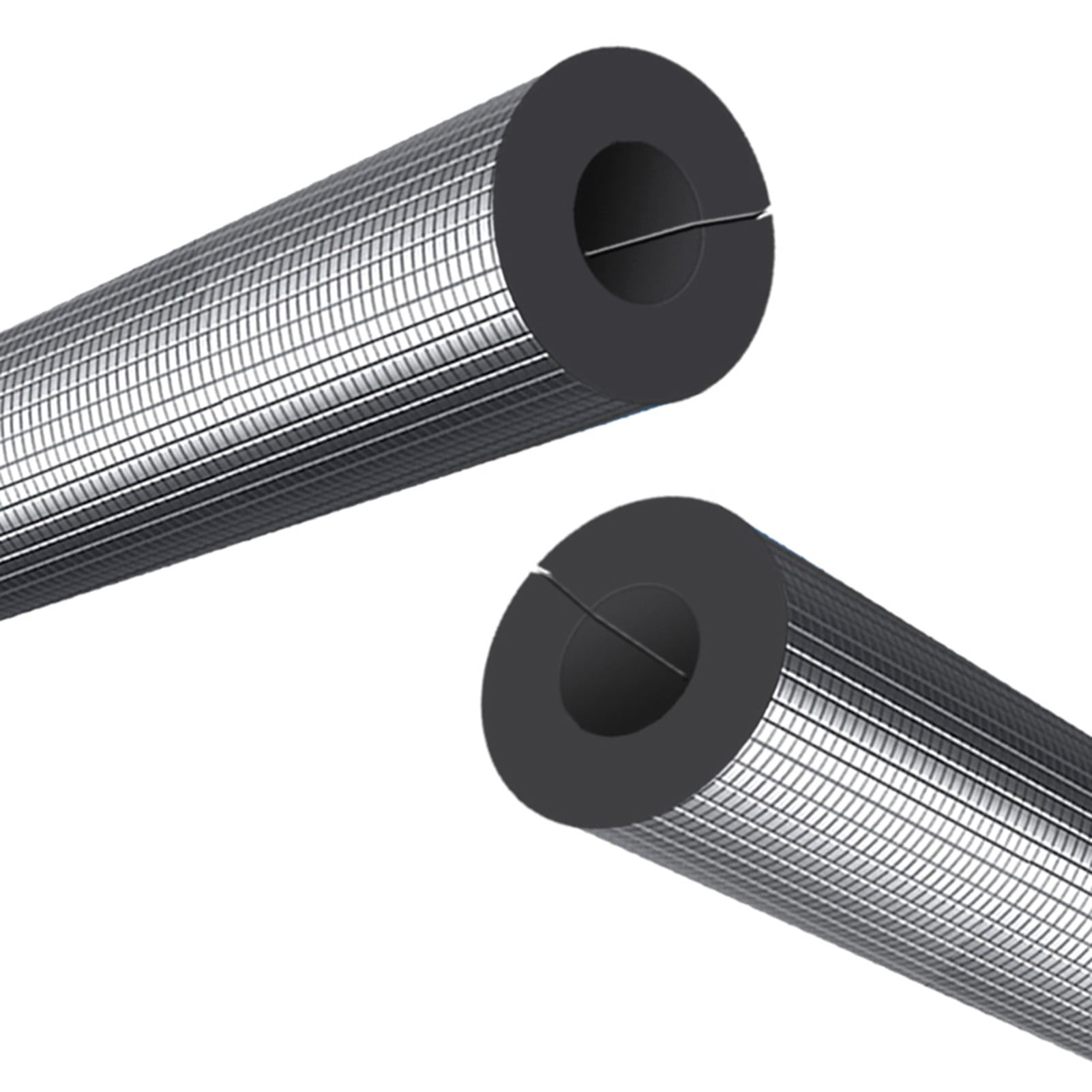 Pipe Insulation Foam Tube with Aluminum Foil, Outdoor Water Pipe ...