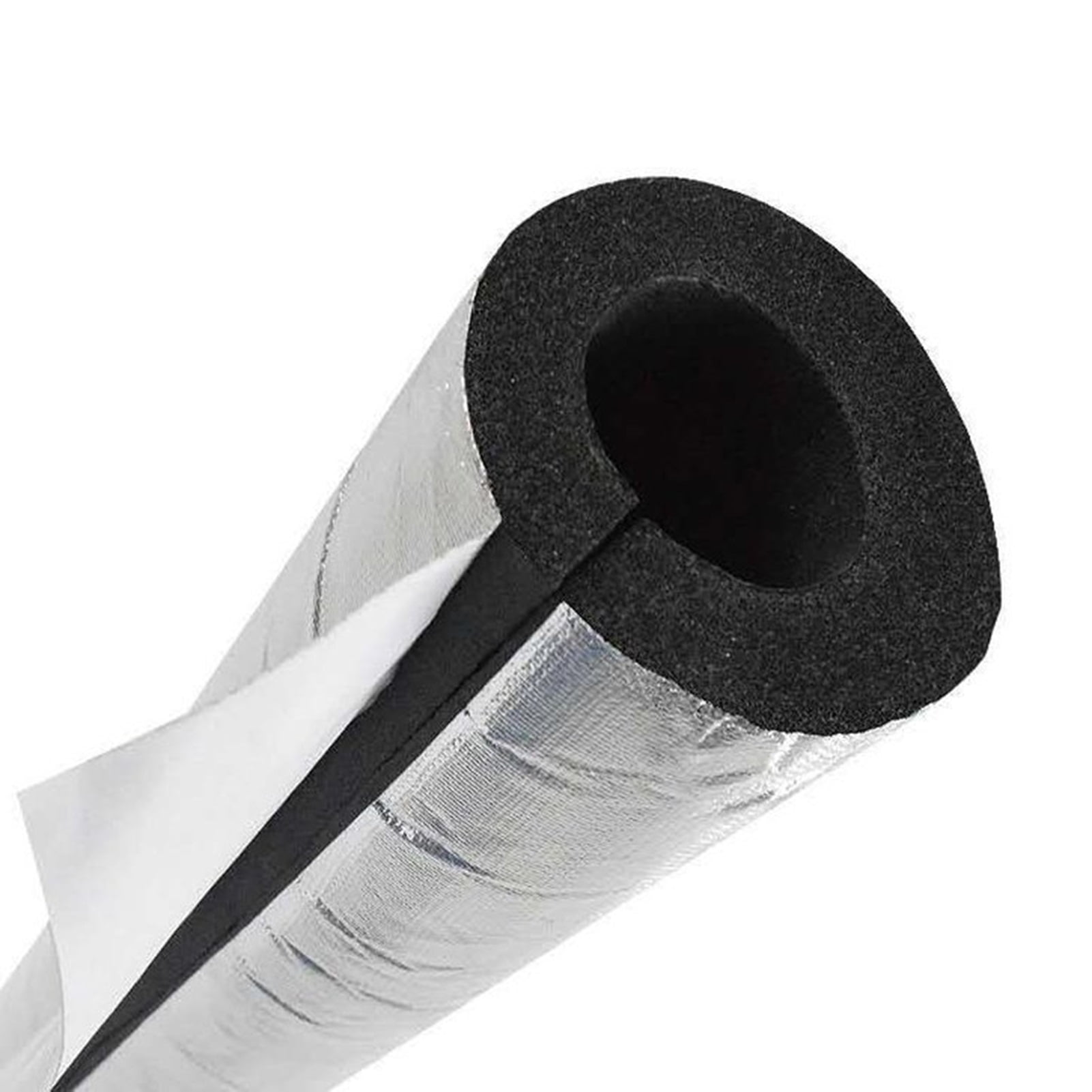 Pipe Insulation Foam Tube with Aluminum Foil, Outdoor Water Pipe ...