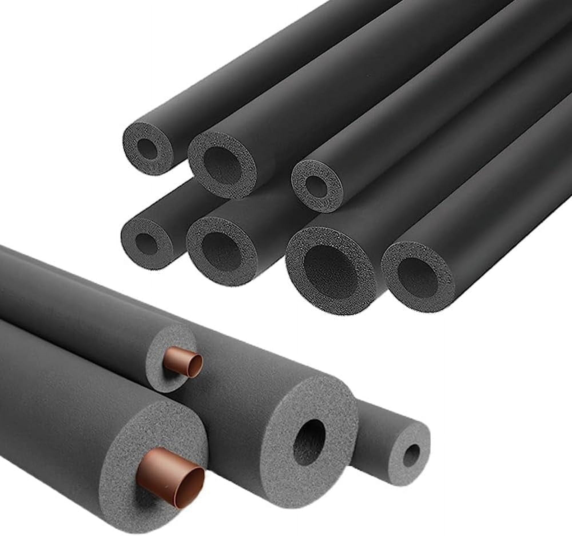 Pipe Insulation Foam Tube - Foam Tubing for AC Unit, Guitar Stands ...