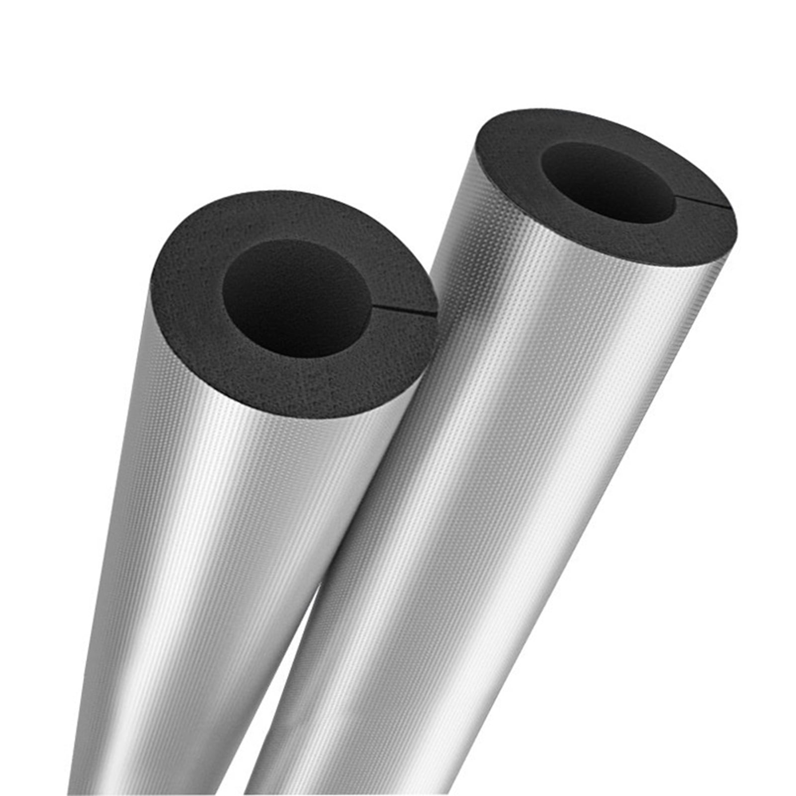 Pipe Insulation Foam Tube, Pre Slit Foam Tube, Self-Seal Aluminum Foil ...