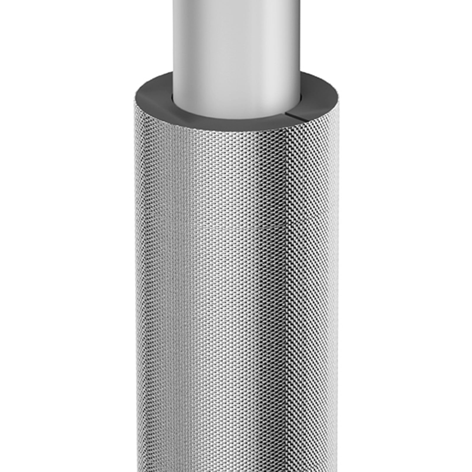 Pipe Insulation Foam Tube, Pre-Slit Insulation Foam Tubes with Aluminum ...