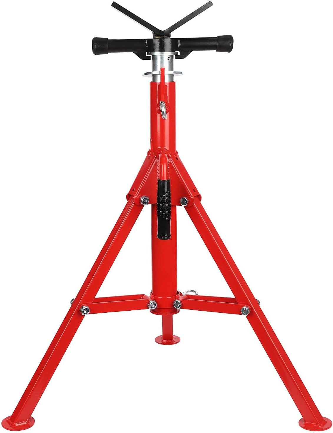Pipe Jack Stands Robust Steel Heavy-Duty Construction | 28''-52 ...