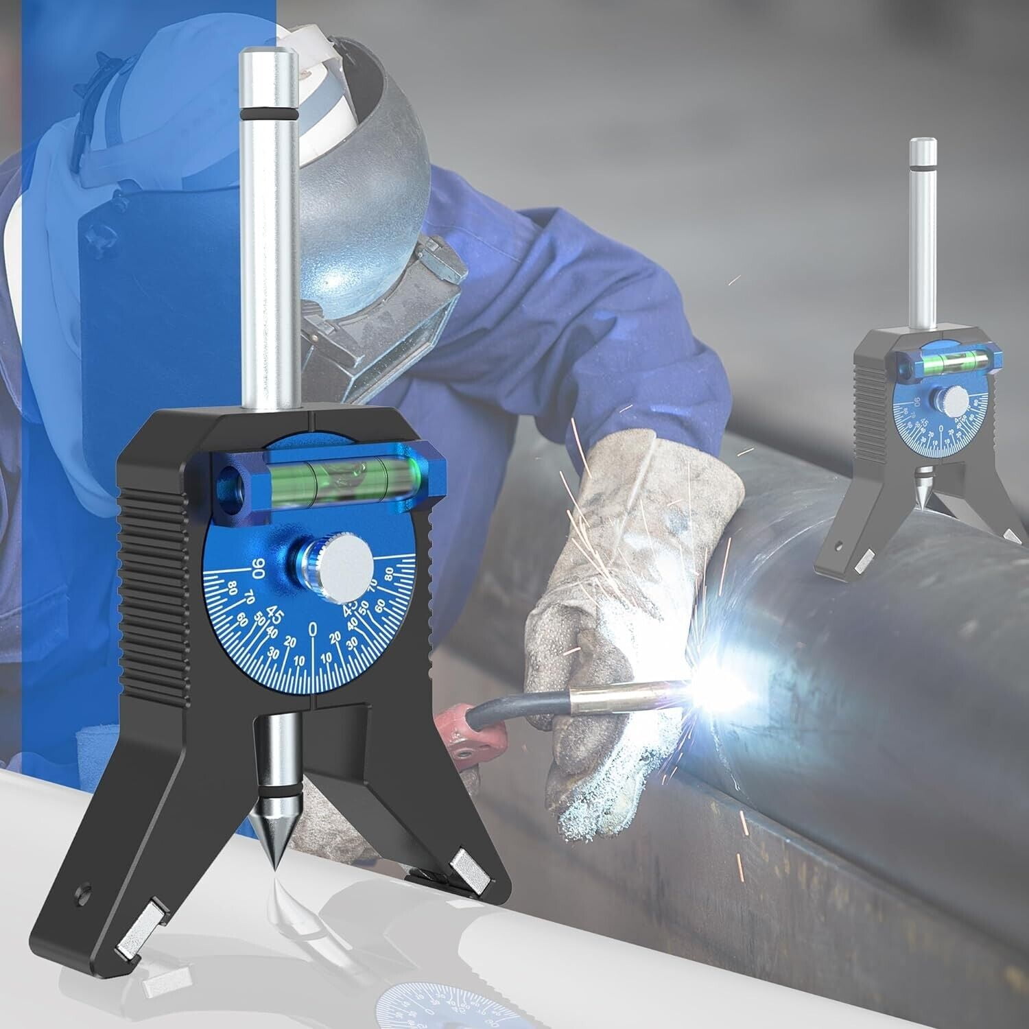 Pipe Marking Center Tool, Pipe Center Finder, Pipes 0.8in＆Above ...