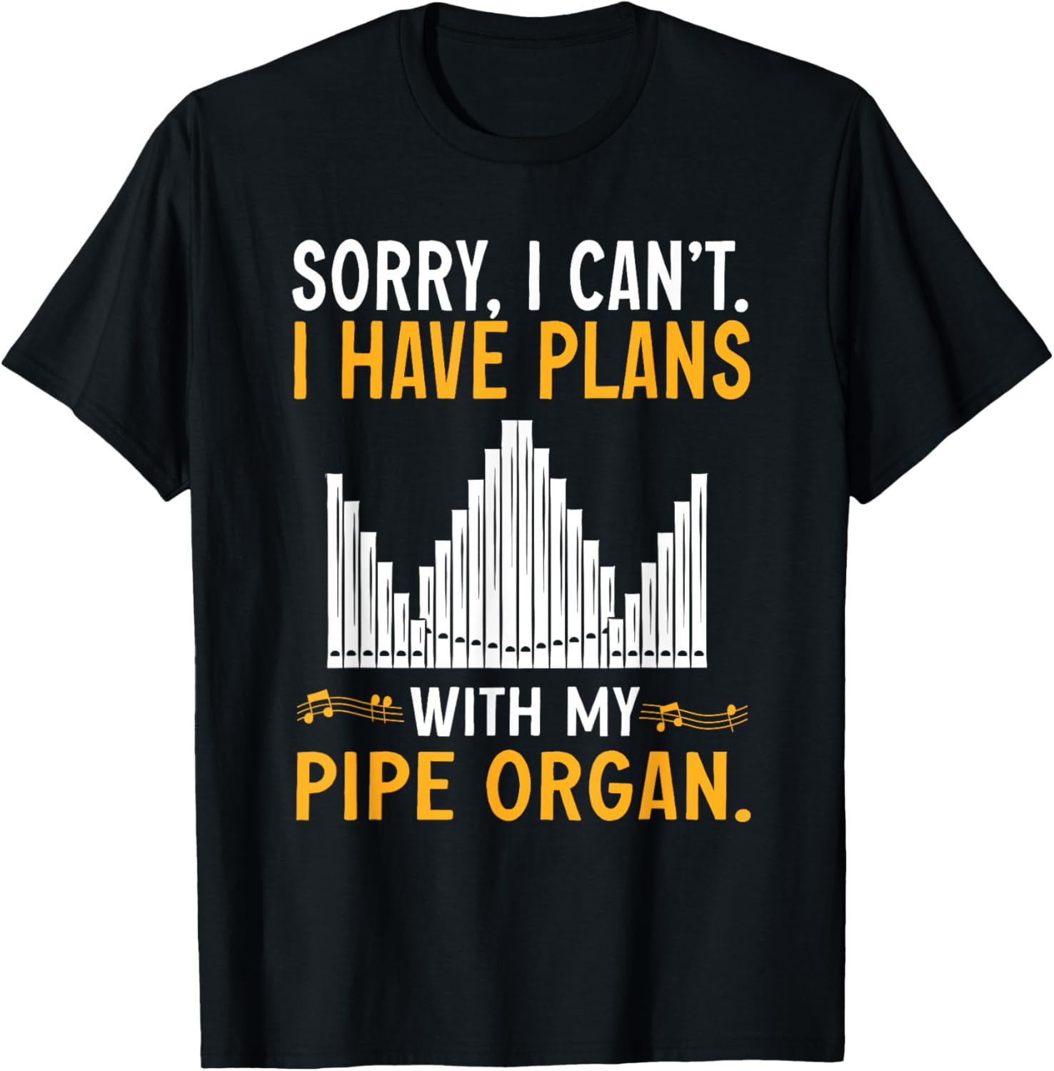 Pipe Organ Instrument Player Church Organist T-Shirt - Walmart.com