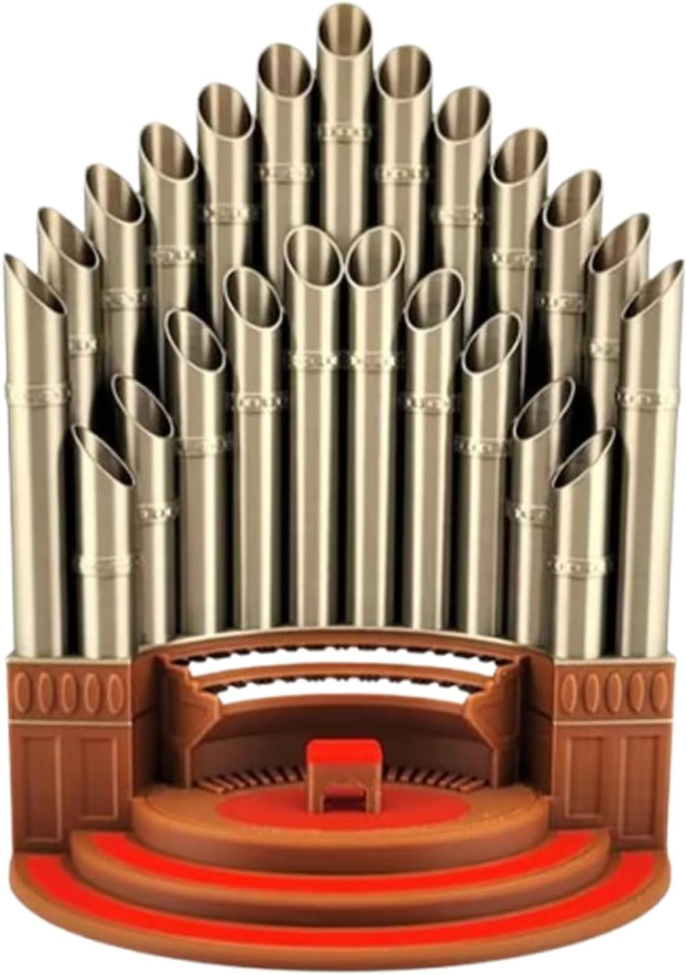 Pipe Organ Pen Pencil Holder,Resin Music Pipe Organ Pen Container ...