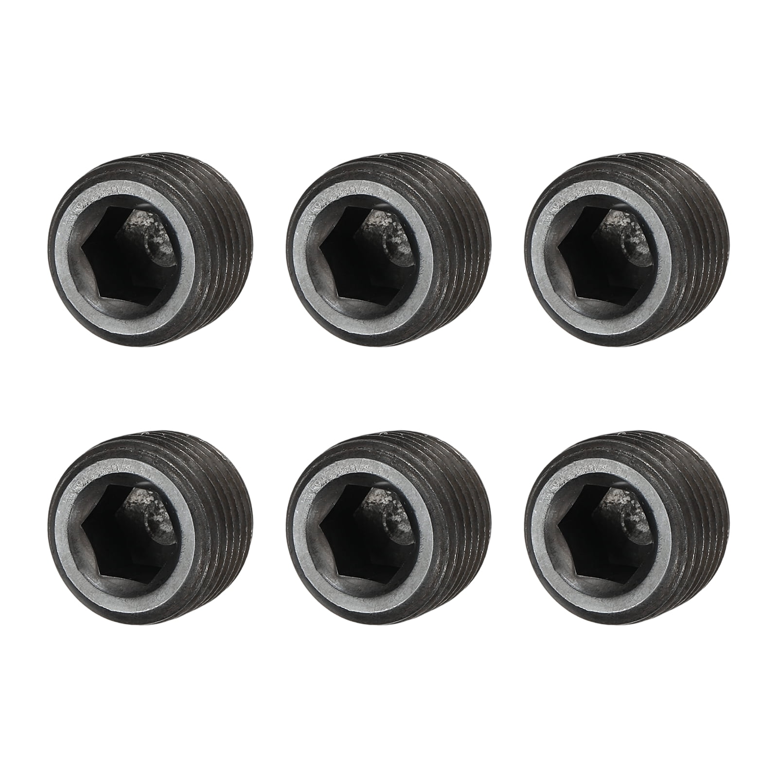 Pipe Plug Carbon Steel Internal Hex Thread Socket - 1/2 Inch NPT Male ...