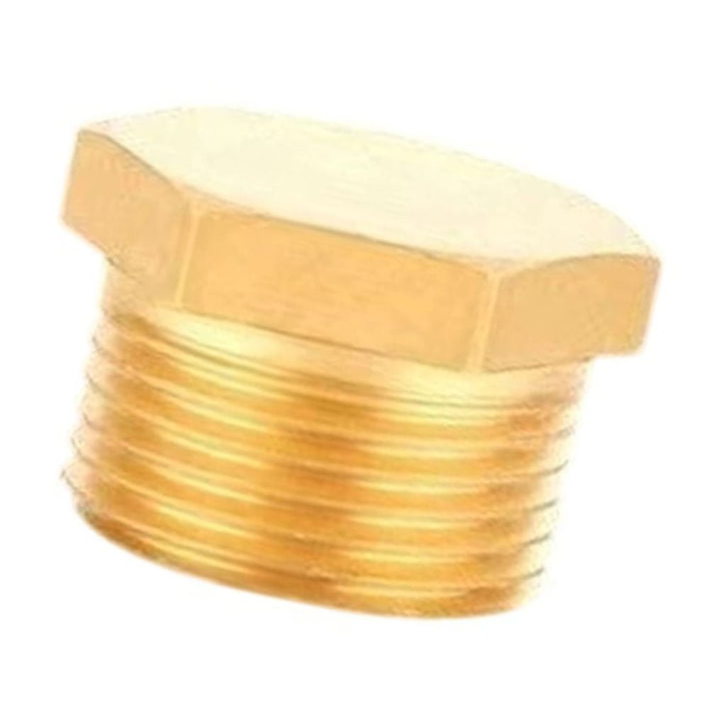 Pipe Plumbing Fitting Adapters Male Thread Coupler Hexagonal End Caps ...