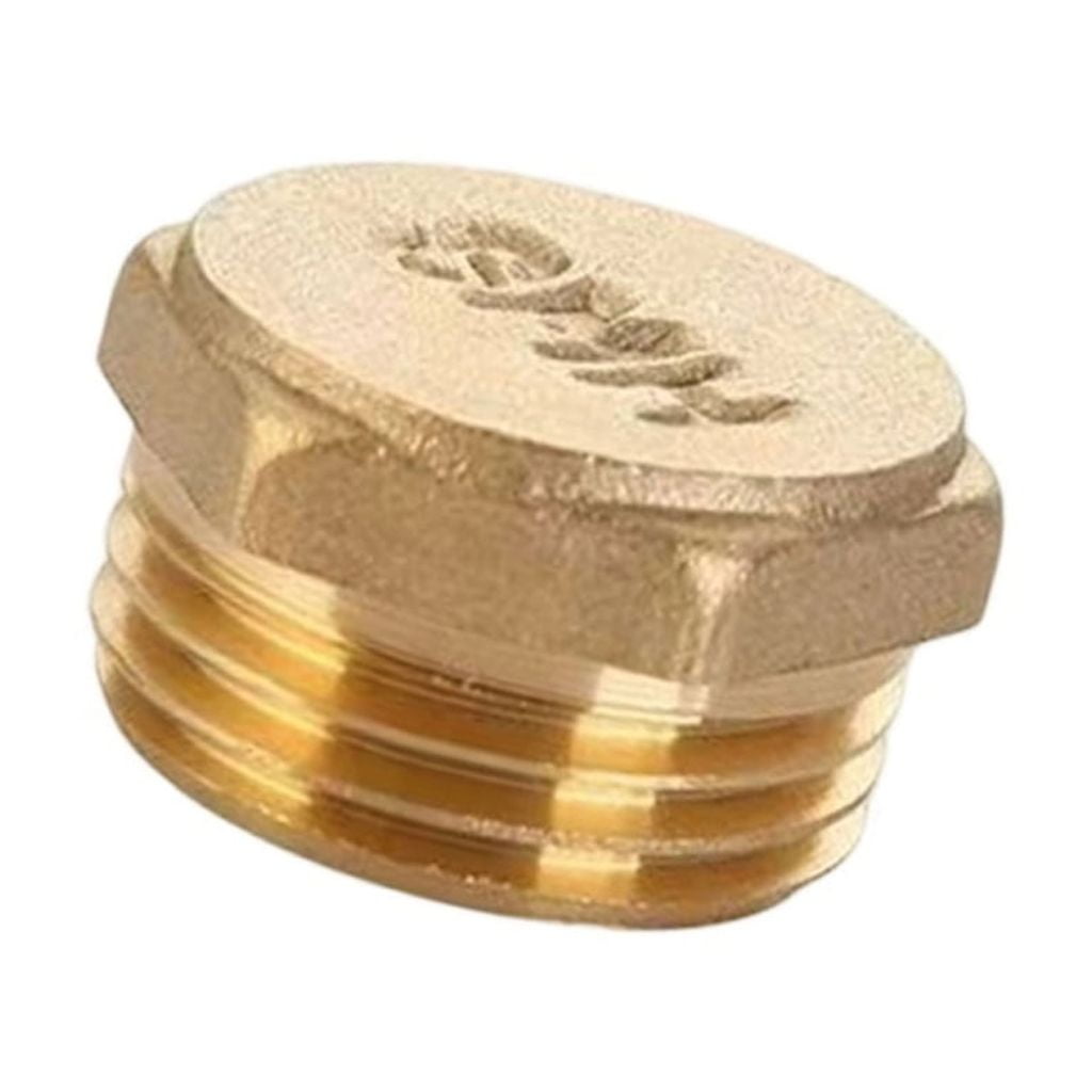 Pipe Plumbing Fitting Adapters Male Thread Coupler Hexagonal End Caps ...