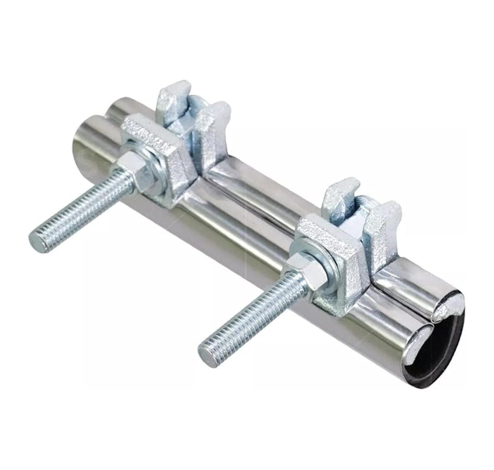 Pipe Repair Clamp 1 Inch x 6 Inch, Stainless Steel 2-Bolt IPS Pipe ...