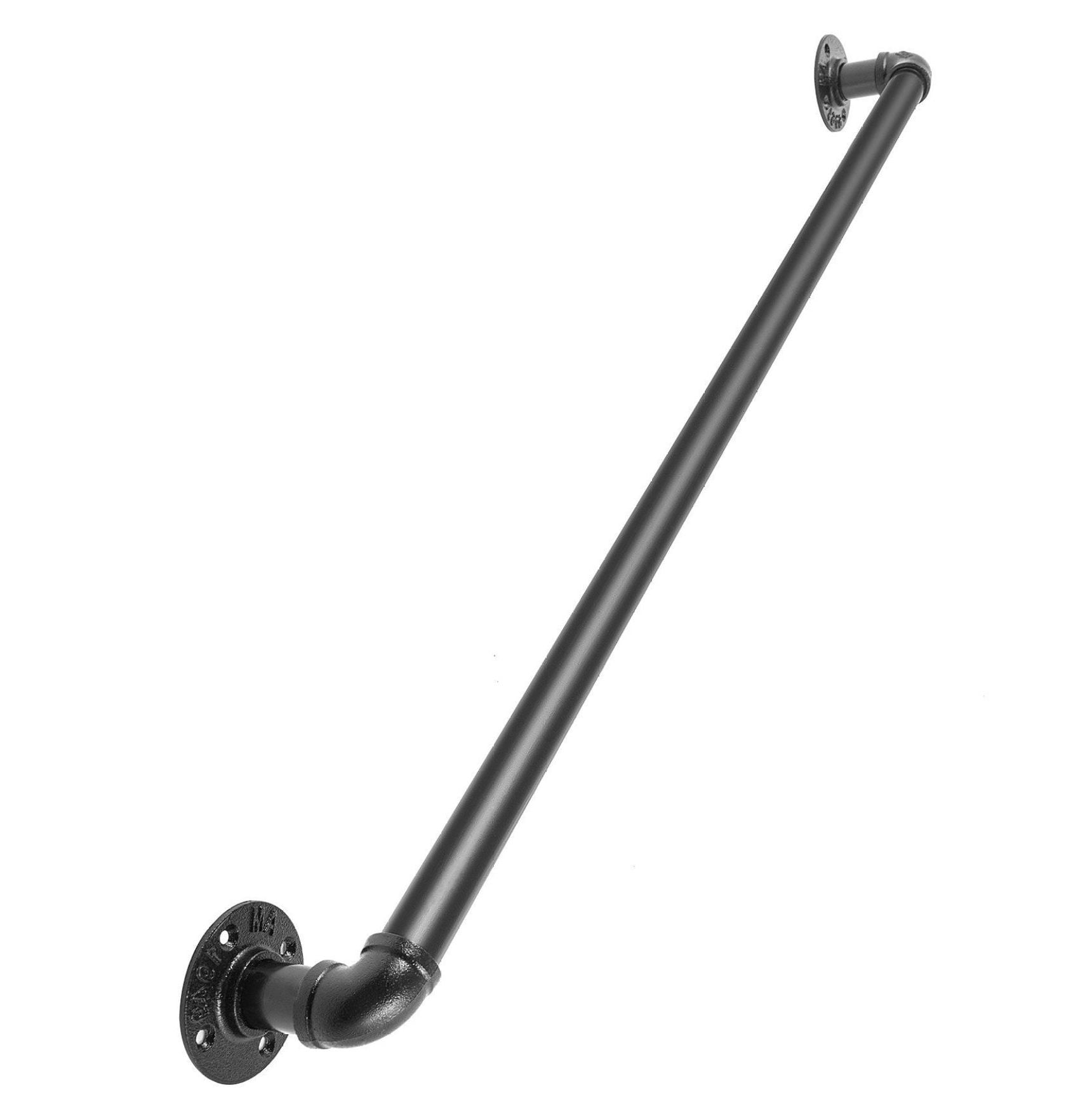 Pipe Stair Handrail, 2FT Staircase Handrail, 440LBS Load Capacity ...