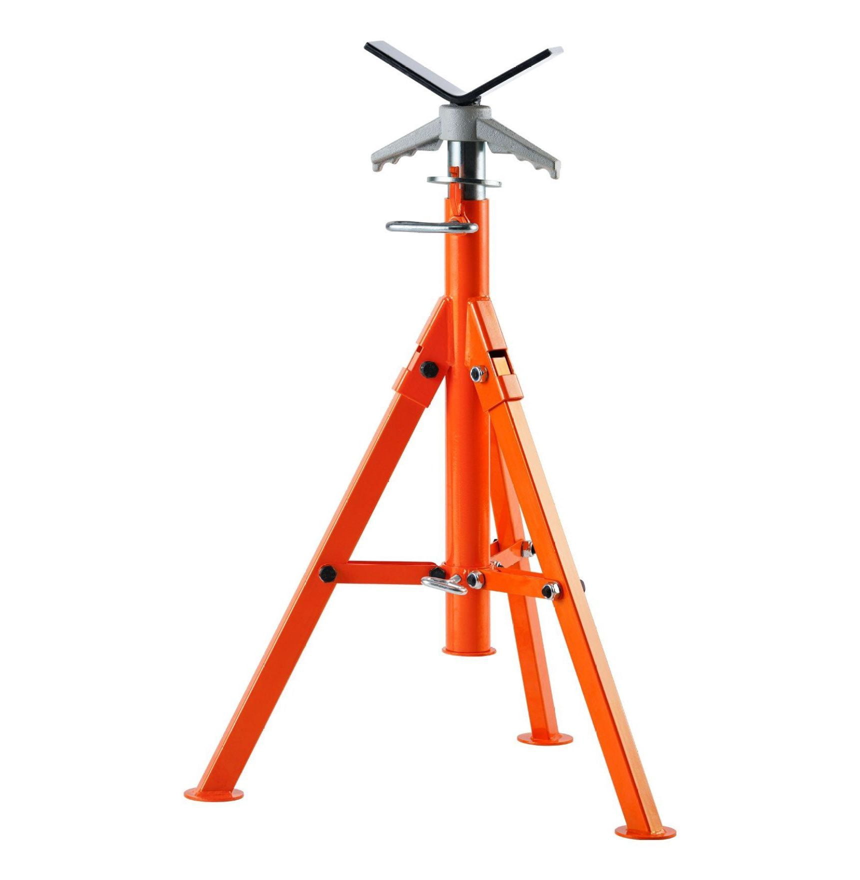 Pipe Stand, 2500LBS Heavy Duty Pipe Jack Stands, 27.2"-52" Height ...