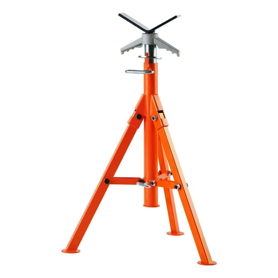 Pipe Stand, 2500LBS Heavy Duty Pipe Jack Stands, 27.2"-52" Height ...