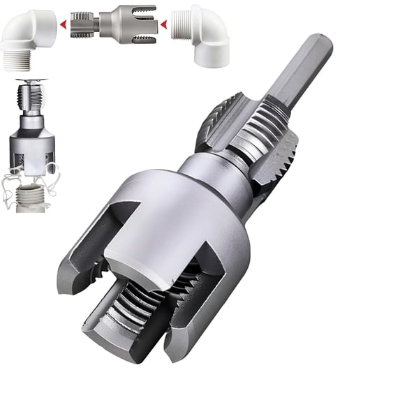 Pipe Tapping and Threading Tool, Integrated Internal & External Pipe ...