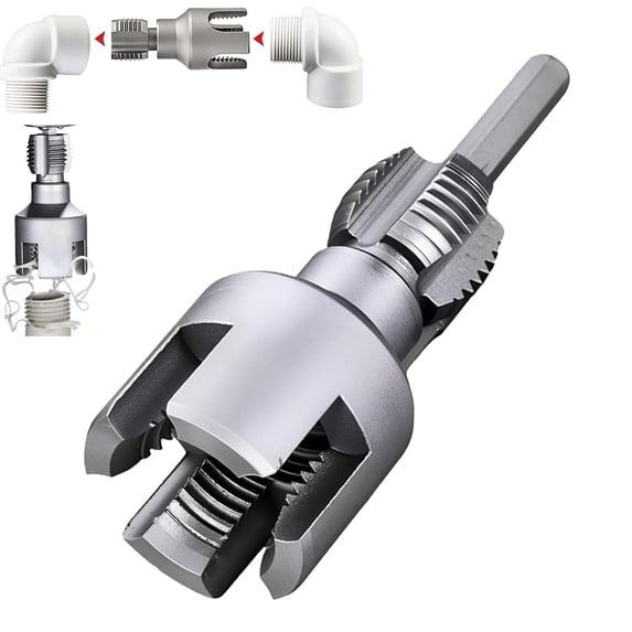 Pipe Tapping and Threading Tool, Integrated Internal & External Pipe ...