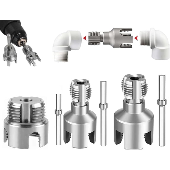 Pipe Tapping and Threading Tool, Integrated Internal & External Pipe ...