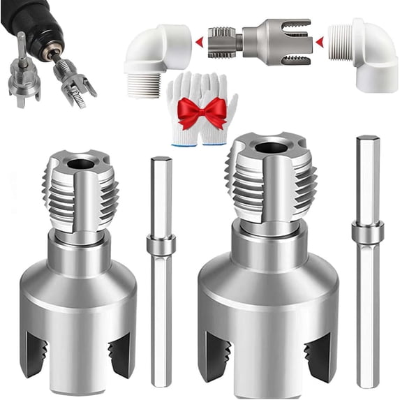 Pipe Tapping and Threading Tool, Integrated Internal & External Pipe ...