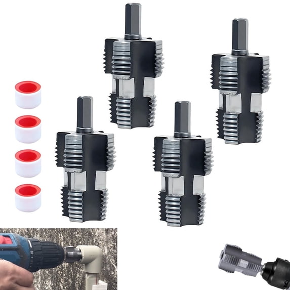 Pipe Tapping and Threading Tool,Pvc Pipe Threader, Electric Drill ...