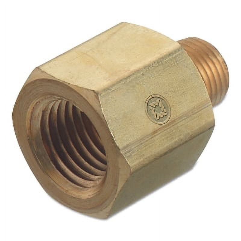 Pipe Thread Adapters, 3,000 PSIG, Brass, 1/4 in (NPT) | Bundle of 5 ...