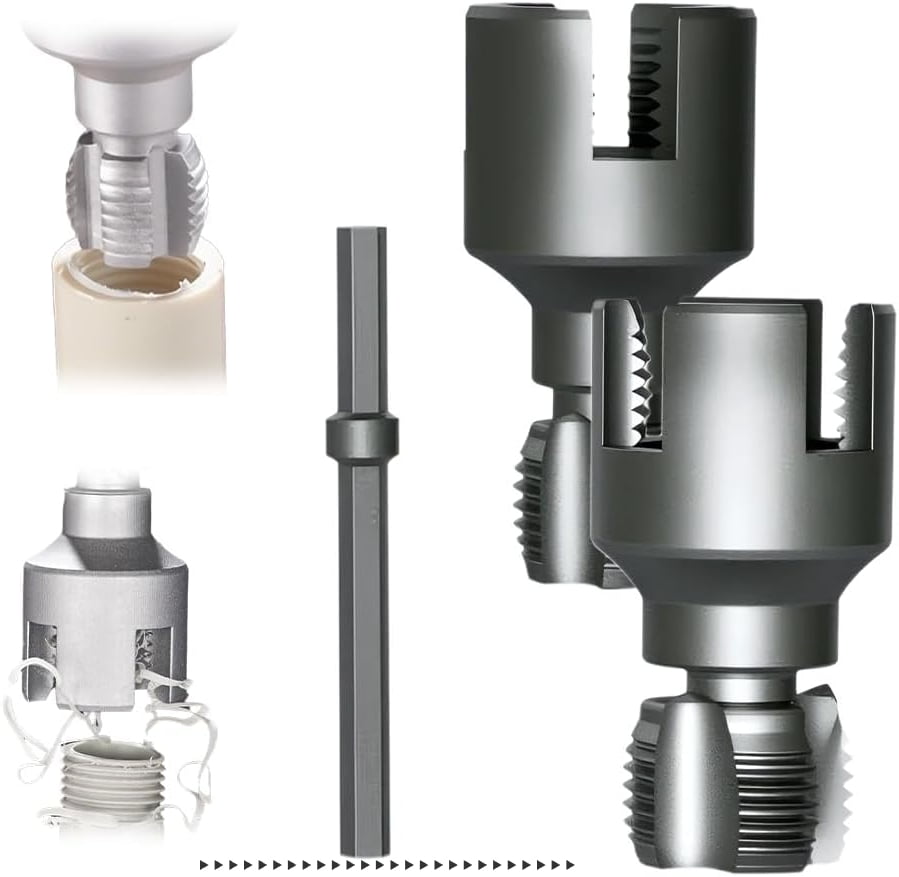 Pipe Thread Cutting Tool, 2025 Upgraded Electric Drill Compatible PVC ...