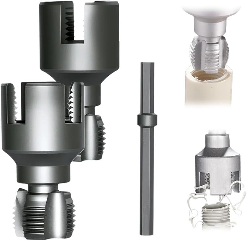 Pipe Thread Cutting Tool, 2025 Upgraded Electric Drill Compatible Pvc ...