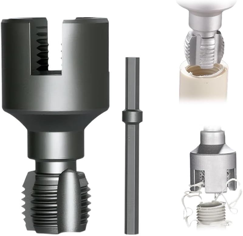 Pipe Thread Cutting Tool, 2025 Upgraded Electric Drill Compatible Pvc ...