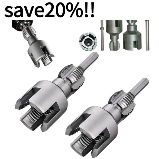 Pipe Thread Cutting Tool,Electric Drill Compatible Pvc Pipes Threader ...