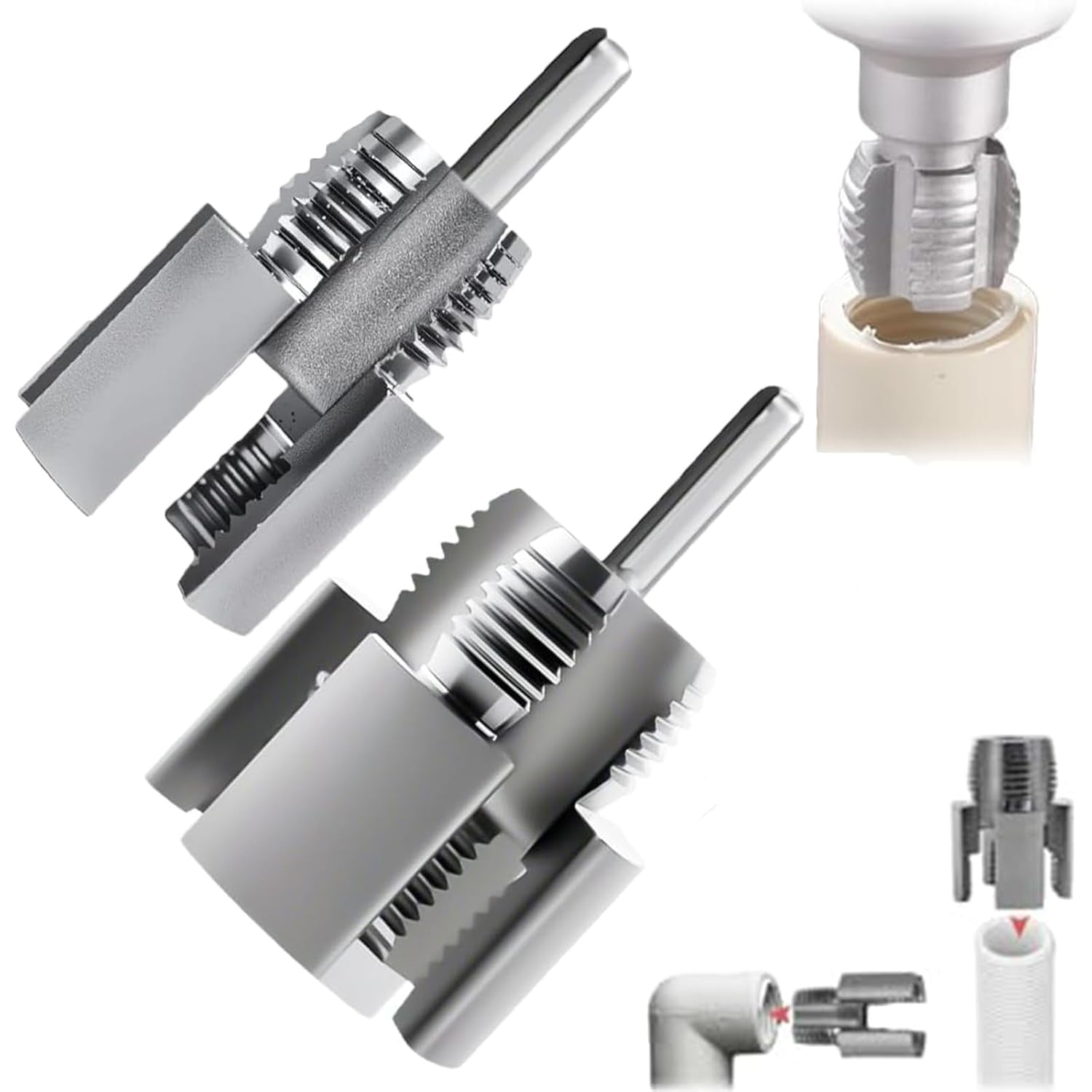 Pipe Thread Cutting Tool Integrated Internal External Pipe Threading