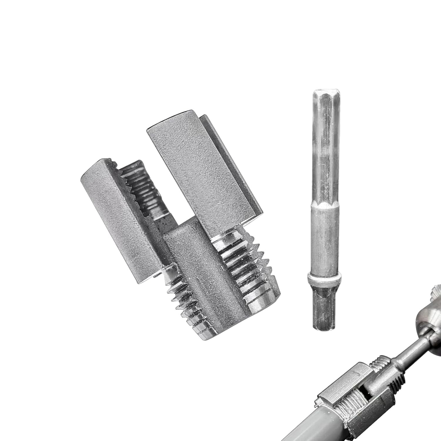 Pipe Thread Cutting Tool, Integrated Internal & External Pipe Threading ...