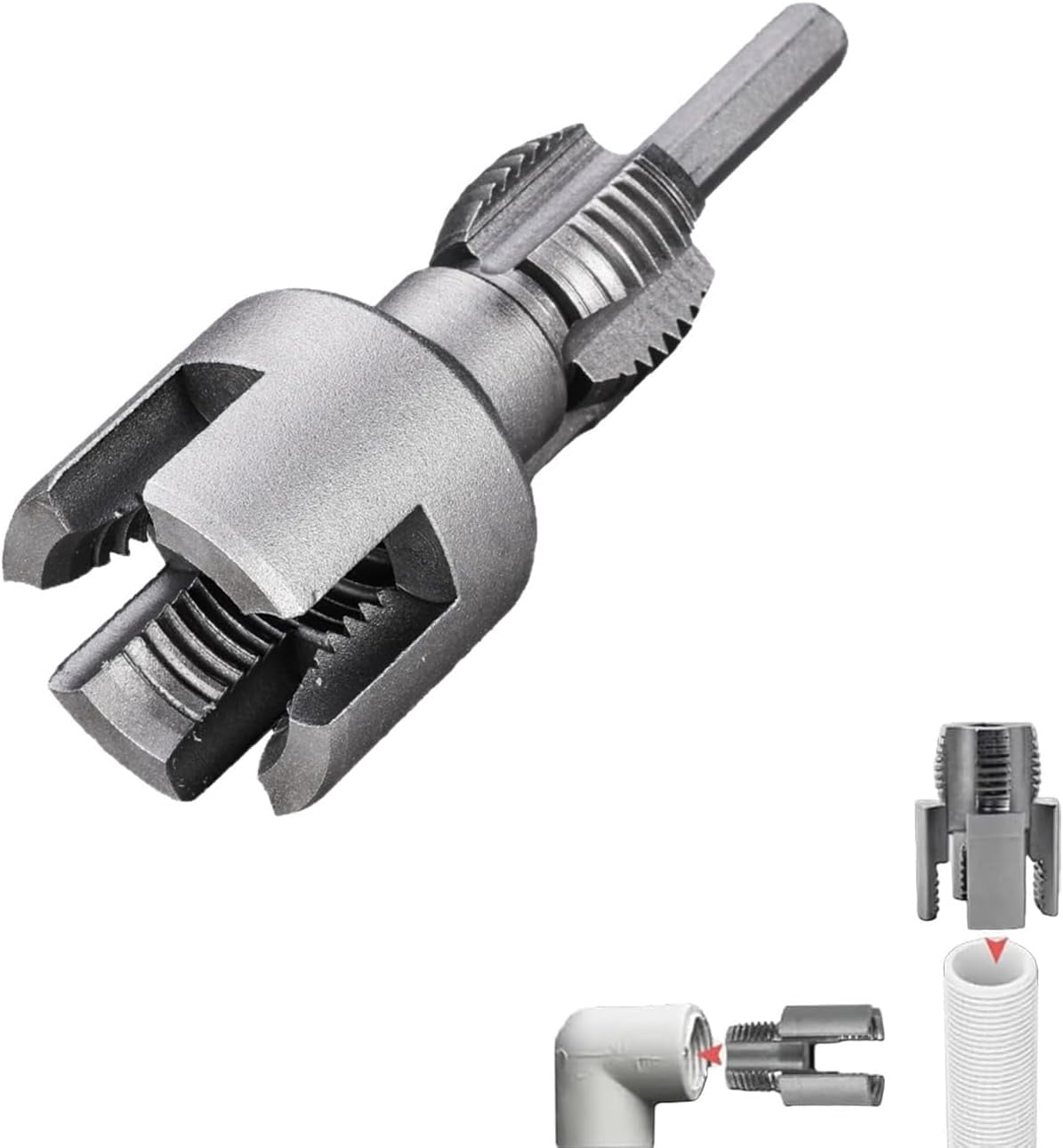 Pipe Thread Cutting Tool, Integrated Internal & External Pipe Threading ...