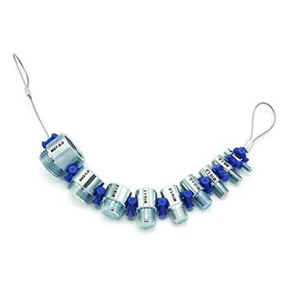 Pipe Thread Gauge ISO Standard Pipe Thread Identifier - Sizes -0.8 to ...