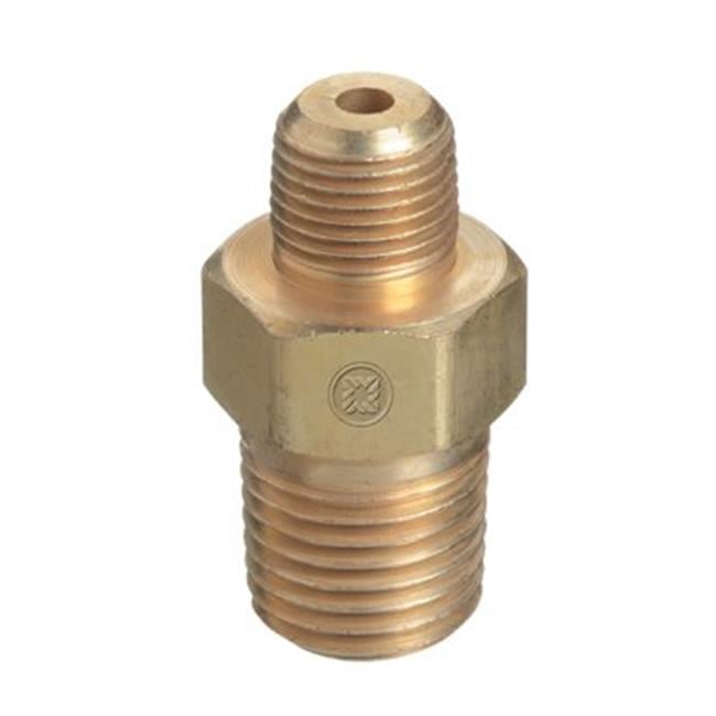 Pipe Thread Reducer Bushings, Adapter, 3,000 PSIG, Brass, 1/4 in; 1/8 ...