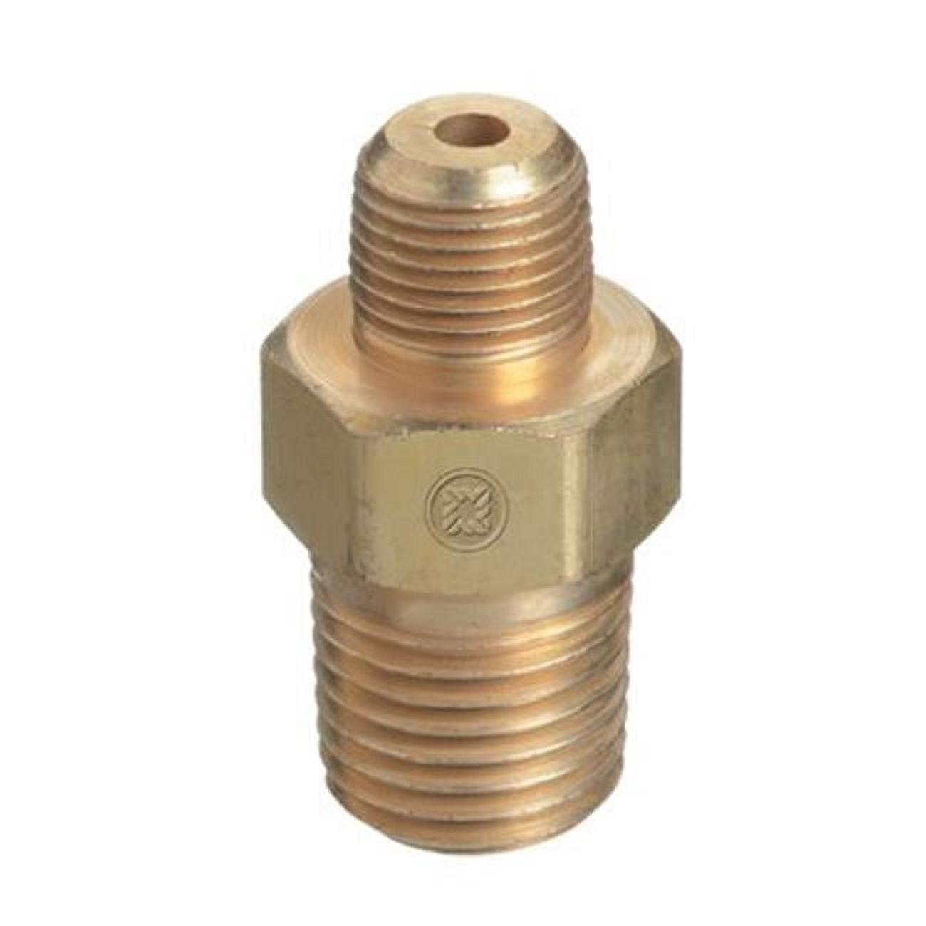 Pipe Thread Reducer Bushings, Brass, 1/2 in (NPT); 1/4 in (NPT ...