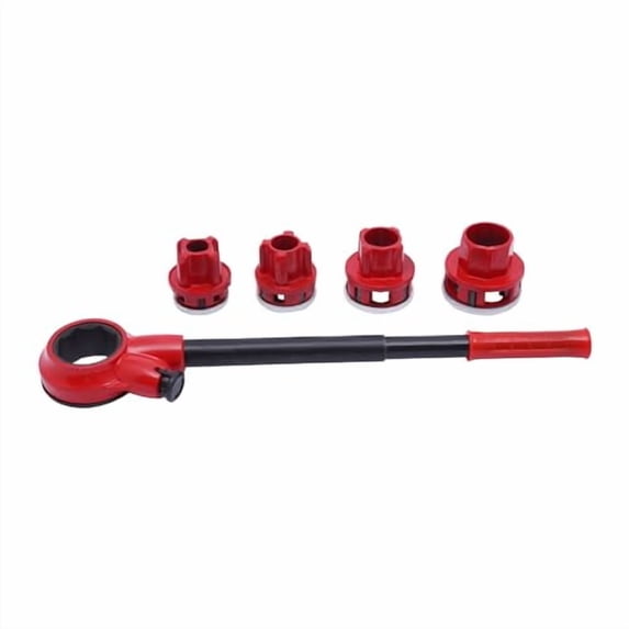 Pipe Threading Kit, Manual Pipe Threader Tool Kit w/ 4 Dies Set ...