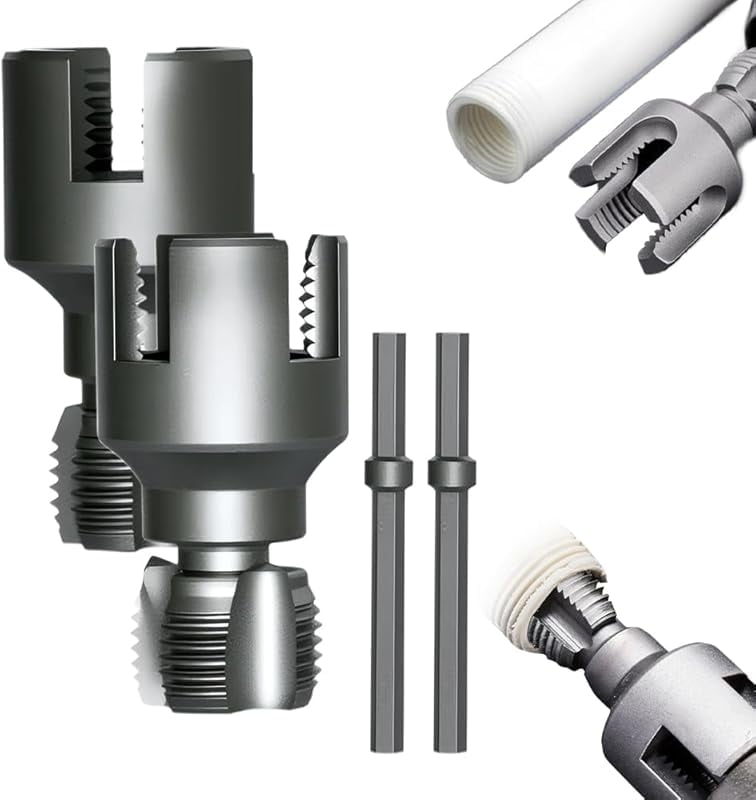 Pipe Threading Tool, 2025 New Integrated Internal & External Pipe Threading Tool, Upgraded 1/2 ...