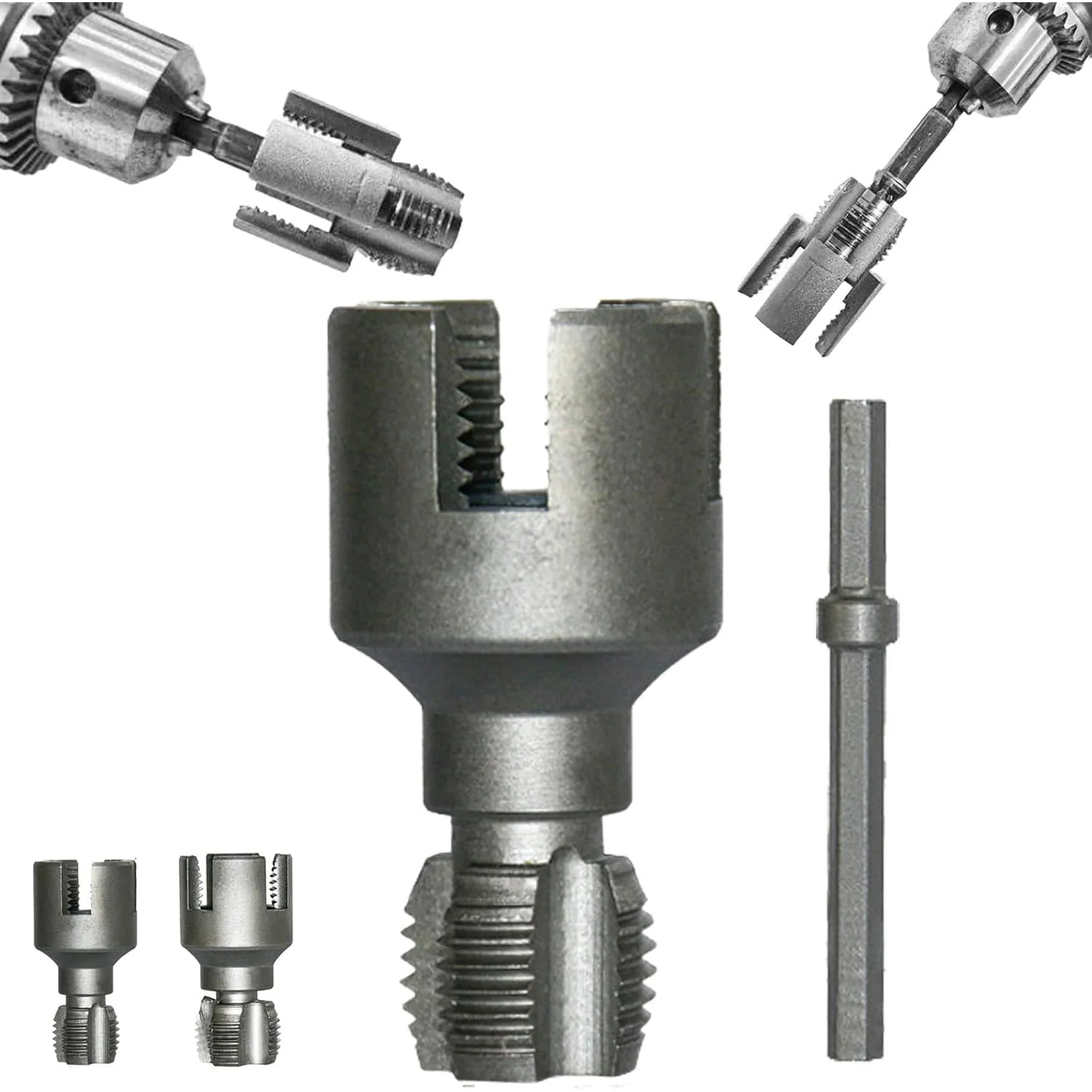 Pipe Threading Tool Set – Dual-Size 1/2" & 3/4" Thread Cutter for PVC ...