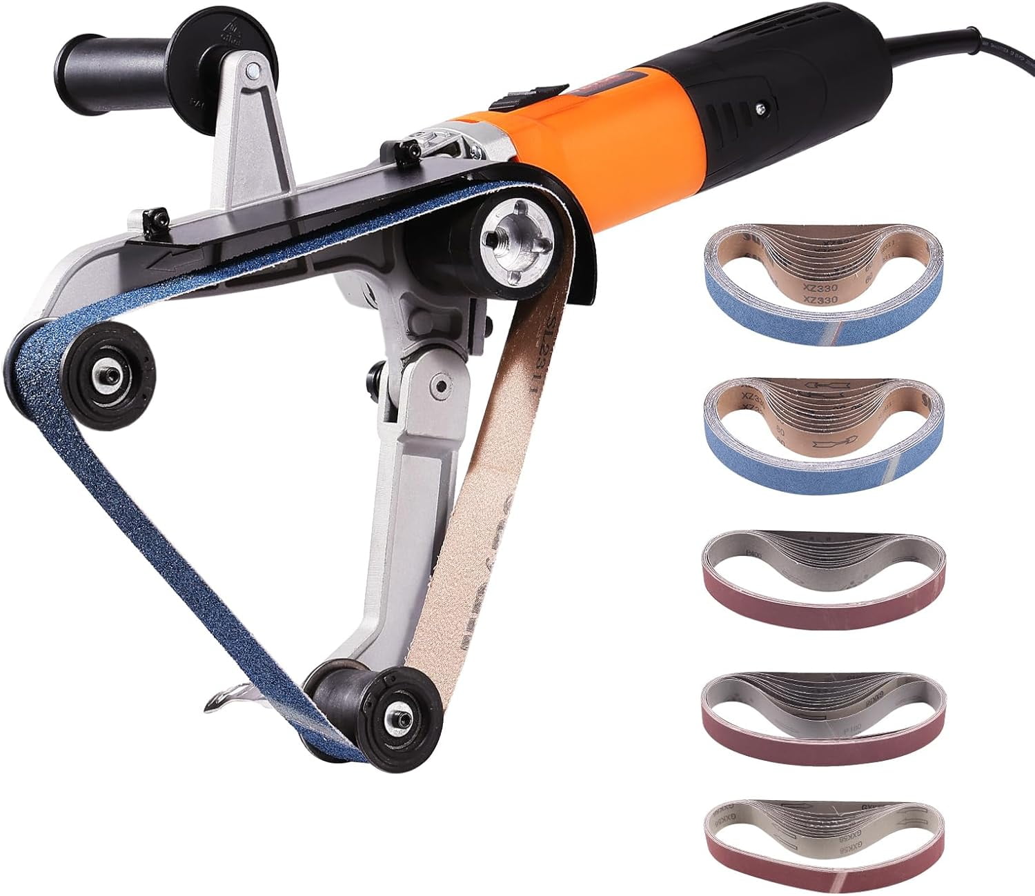 Pipe Tube Polisher Sander, 1000W Pipe Belt Sander with 6 Variable ...