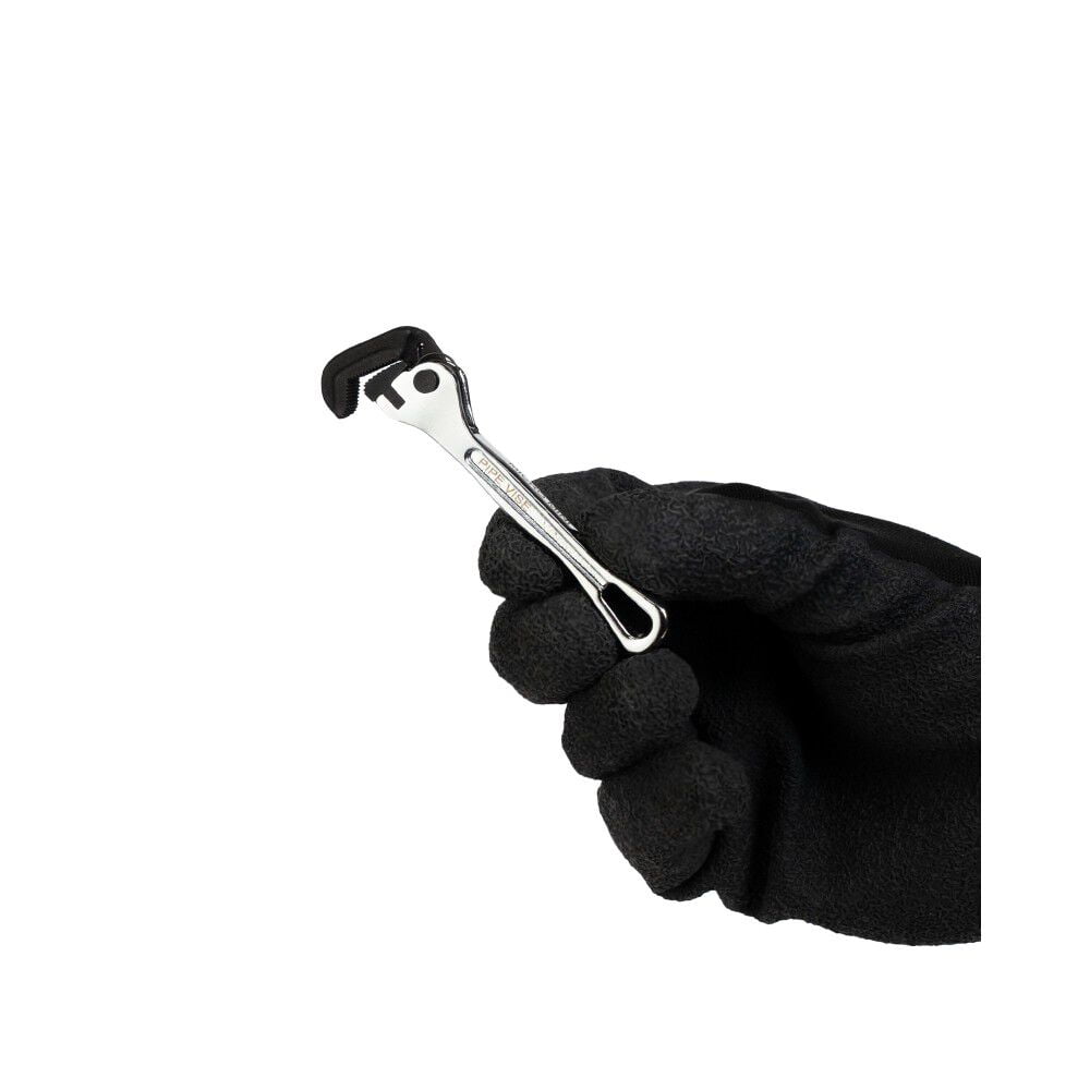 Pipe Vise Micro Mini 3.6 Inch Self-Adjusting Wrench With Contoured ...