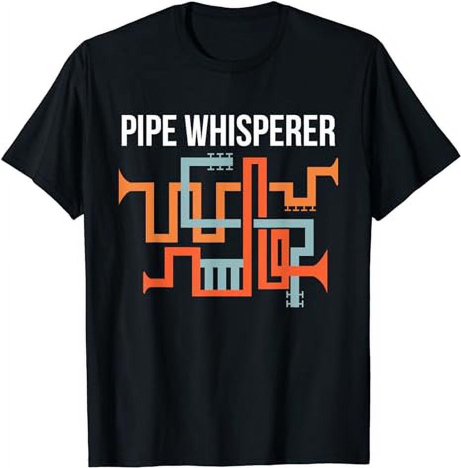 Pipe Whisperer Hydraulics Plumber Design T-Shirt - Walmart.com