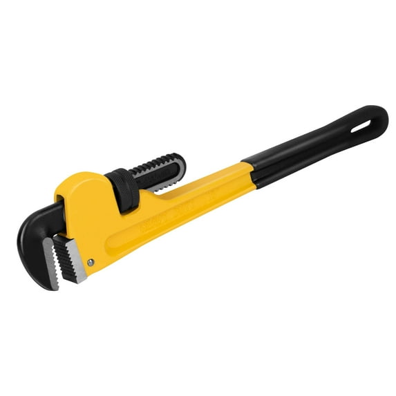 Pipe Wrench 18 Inch, Heavy Duty Straight Adjustable Wrench ...