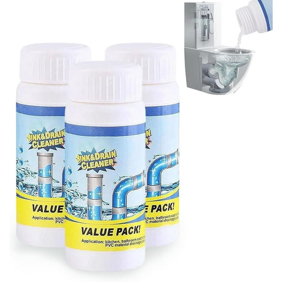 Pipe cleaning powder, a multi-functional, powerful pipe cleaner, a ...